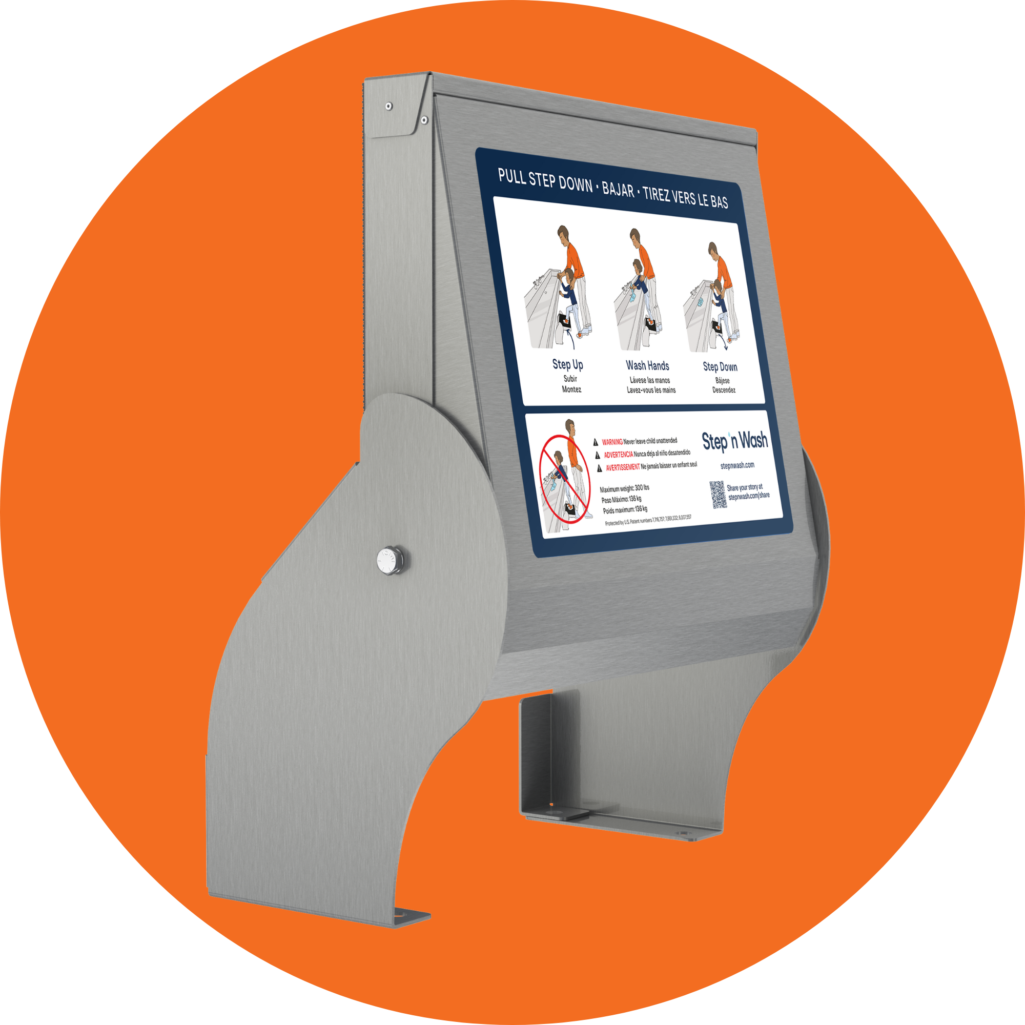 Step 'n Wash | The Trusted Step Stool for Commercial Restrooms