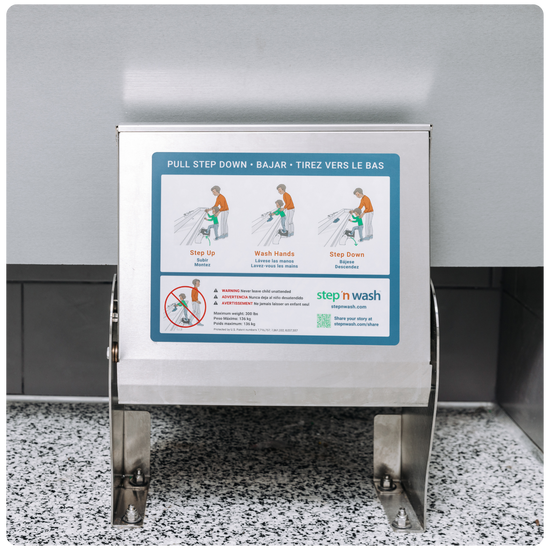 Buy Step 'n Wash | The Restroom Step Stool Trusted By 20,000+ Places