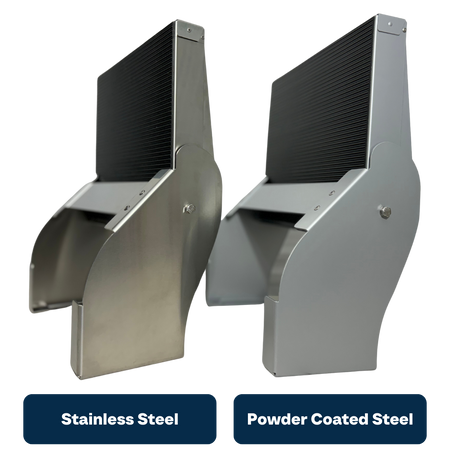 Step 'n Wash - self retracting step stool for commercial restrooms